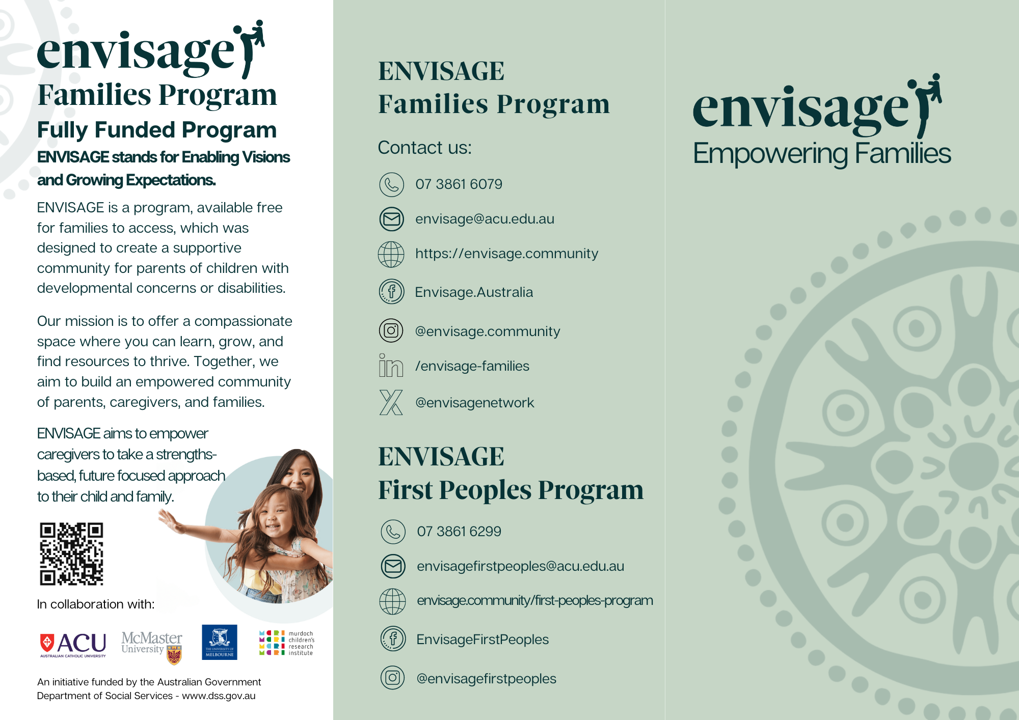 Marketing Materials - Envisage Families